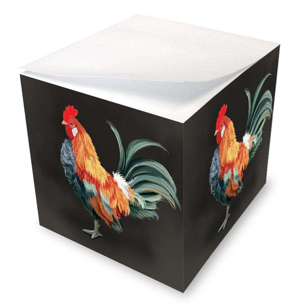 Rooster Note Cube
